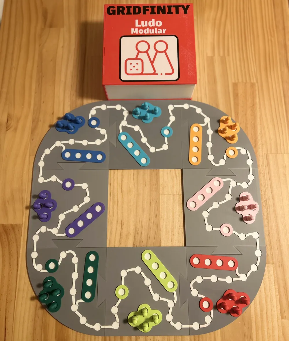 Modular "Ludo" - V2! - Free 3D Print Model - MakerWorld