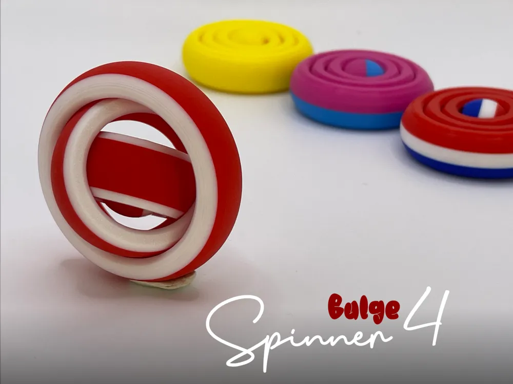Spinner4 Tire † Fidget Spinner († Tyre) by MalcTheOracle MakerWorld ...