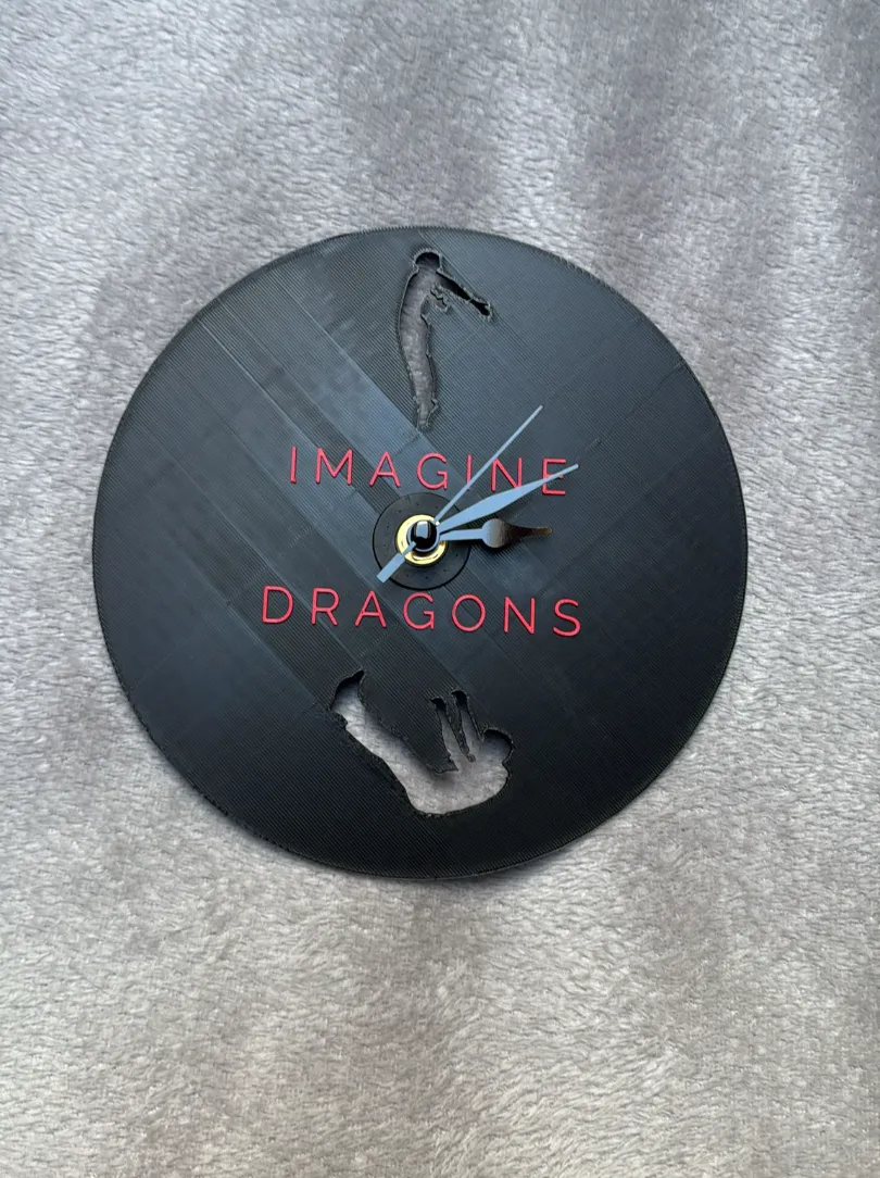 Imagine Dragons Clock by Jonas2612 - MakerWorld