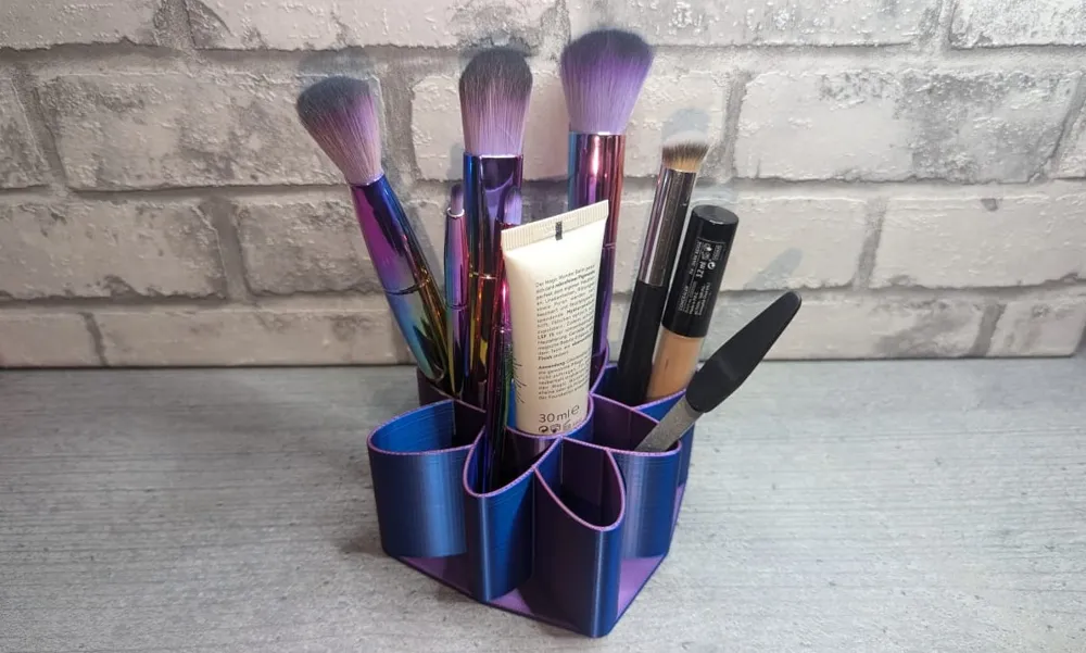 Desk Organizer Atom-Flower by Rosefairy3D - MakerWorld