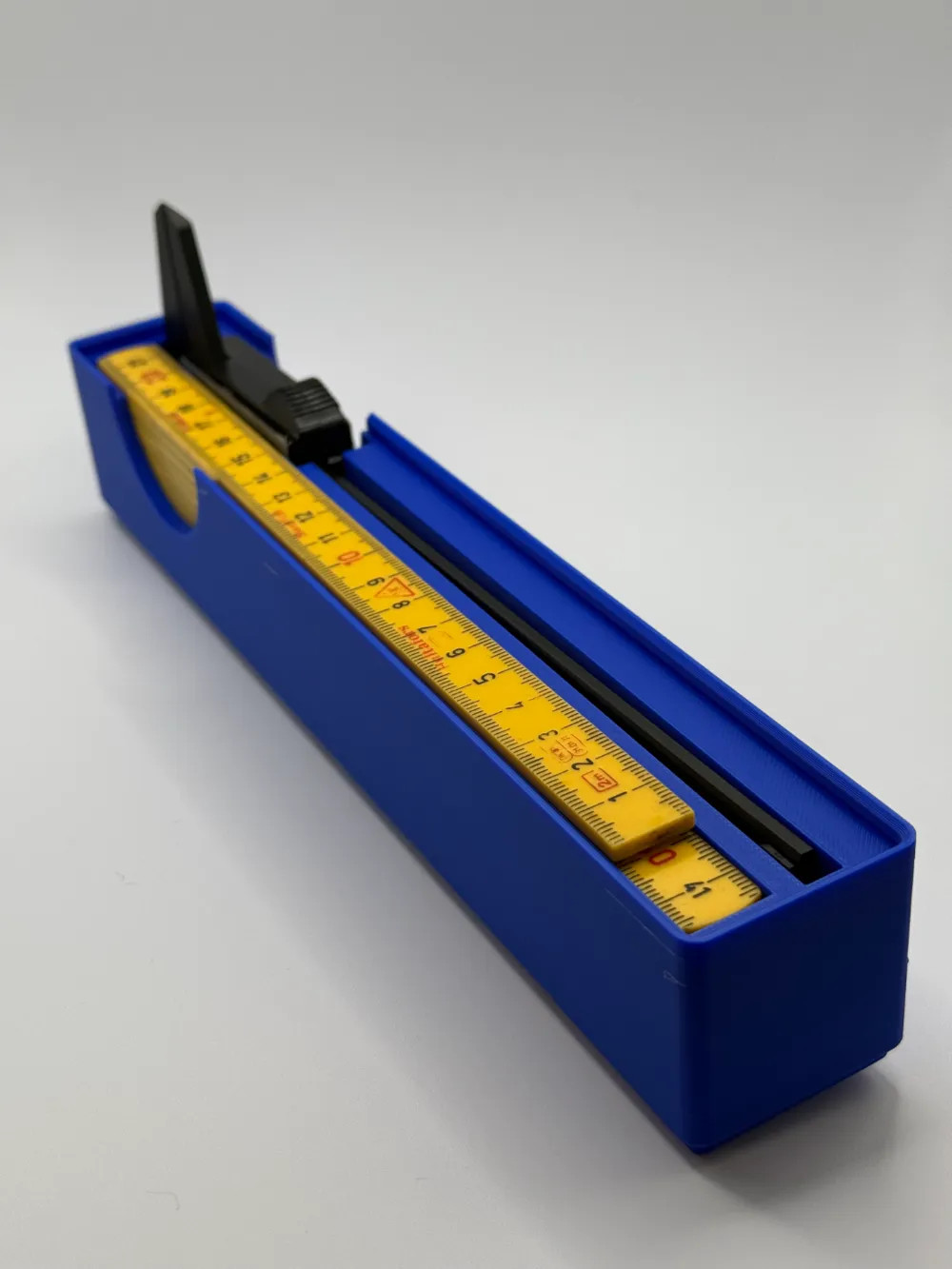 Gridfinity Folding Ruler + Digital Caliper Tray by toffe - MakerWorld