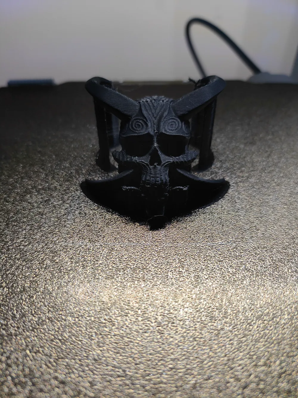 Oni Skull Keychain - Model 04 by DreamCraft 3D - MakerWorld