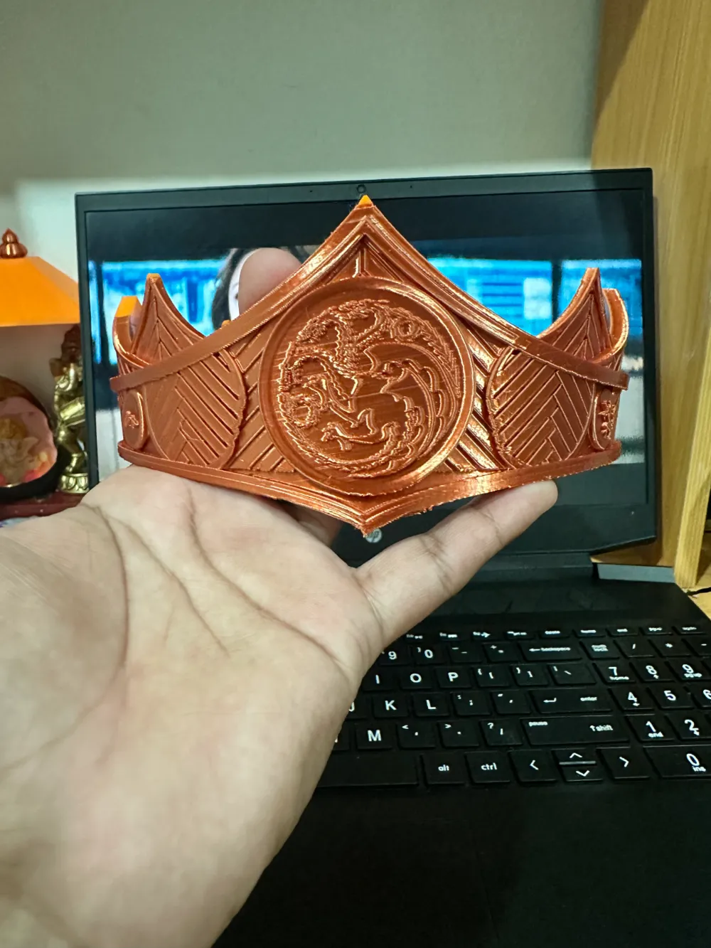 Targaryen Crown - House of dragons Inspired by Varun MakerWorld: Download Free 3D Models