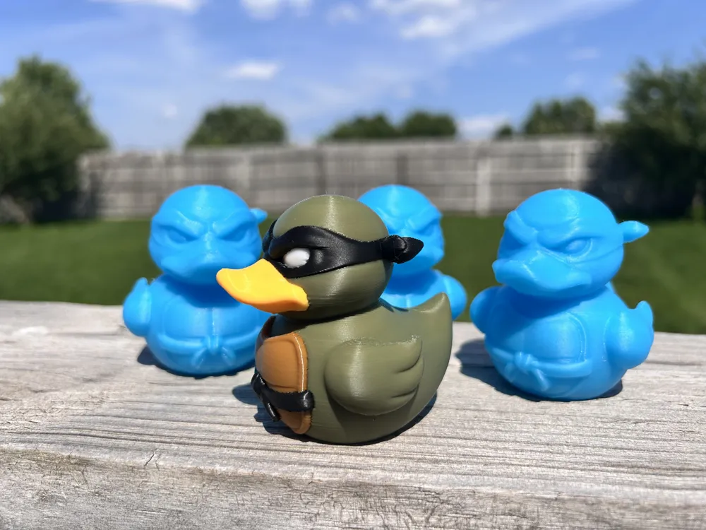TMNT Last Ronin Duck - Free 3D Print Model - MakerWorld