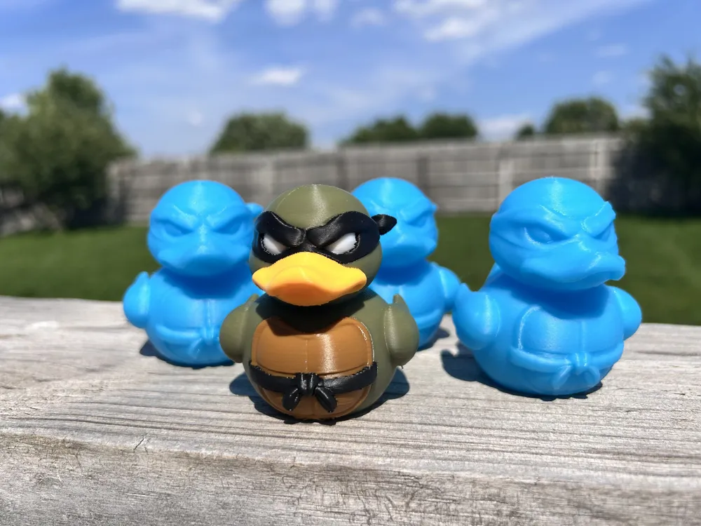 TMNT Last Ronin Duck - Free 3D Print Model - MakerWorld