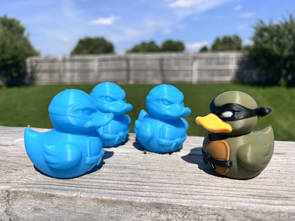 TMNT Last Ronin Duck - Free 3D Print Model - MakerWorld