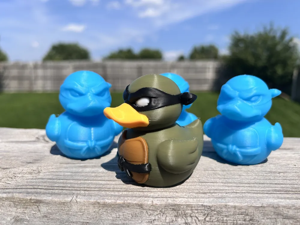 TMNT Last Ronin Duck - Free 3D Print Model - MakerWorld