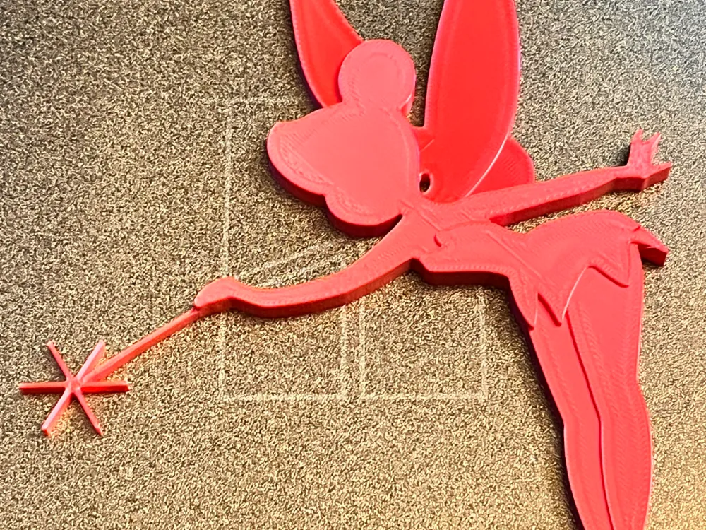 TinkerBell Fairy Silhouette Remixed by ZARALevi MakerWorld: Download ...