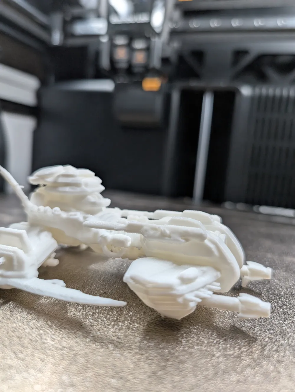 StarCraft II - Sovereign Battlecruiser Terran Ship - Free 3D Print ...