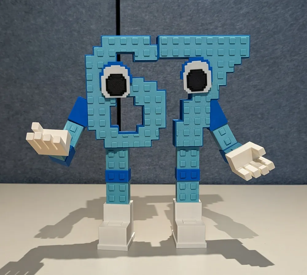 67 TOY - STEAL A BRAINROT (Support Free) - Free 3D Print Model - MakerWorld