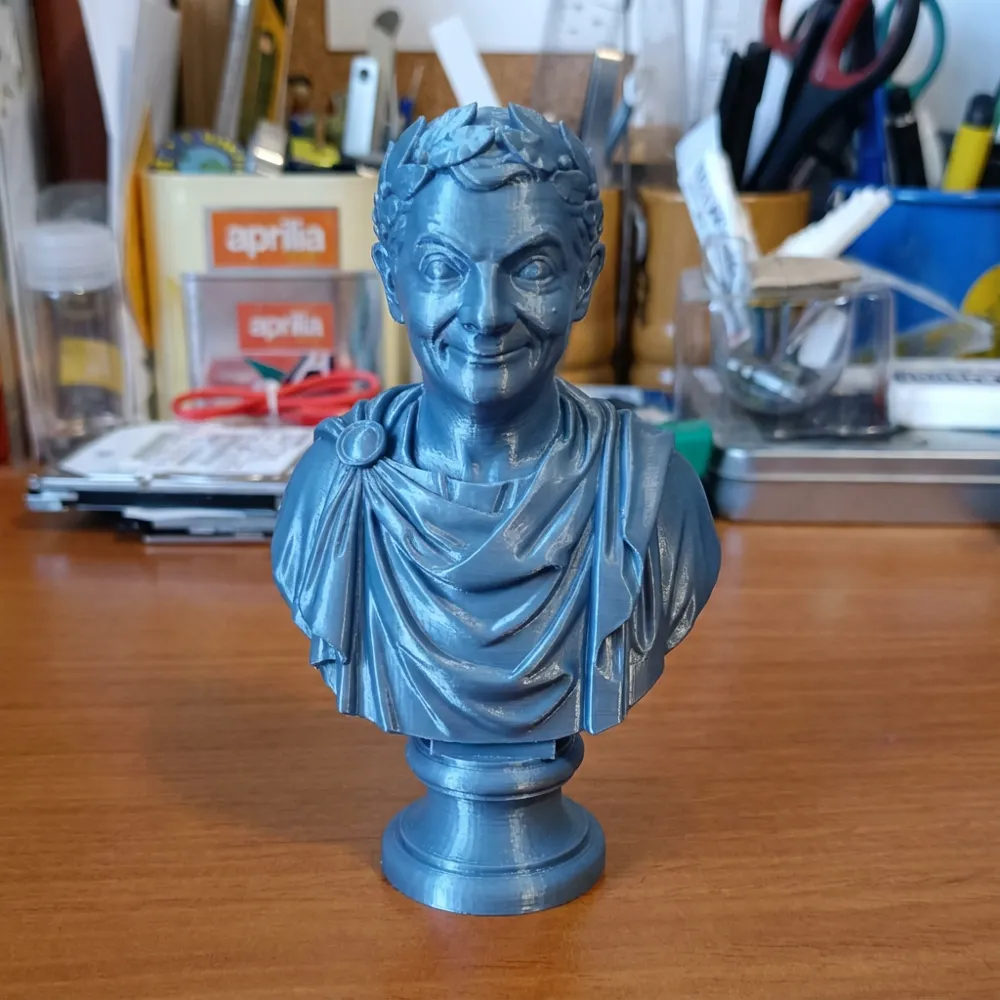 Imperial Mr. Bean – Roman Emperor Bust - Free 3D Print Model - MakerWorld