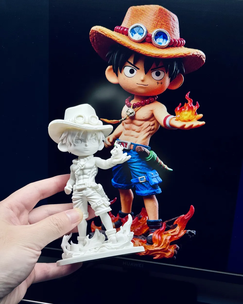 Ace version Chibi - Modèle d'Impression 3D Gratuit - MakerWorld