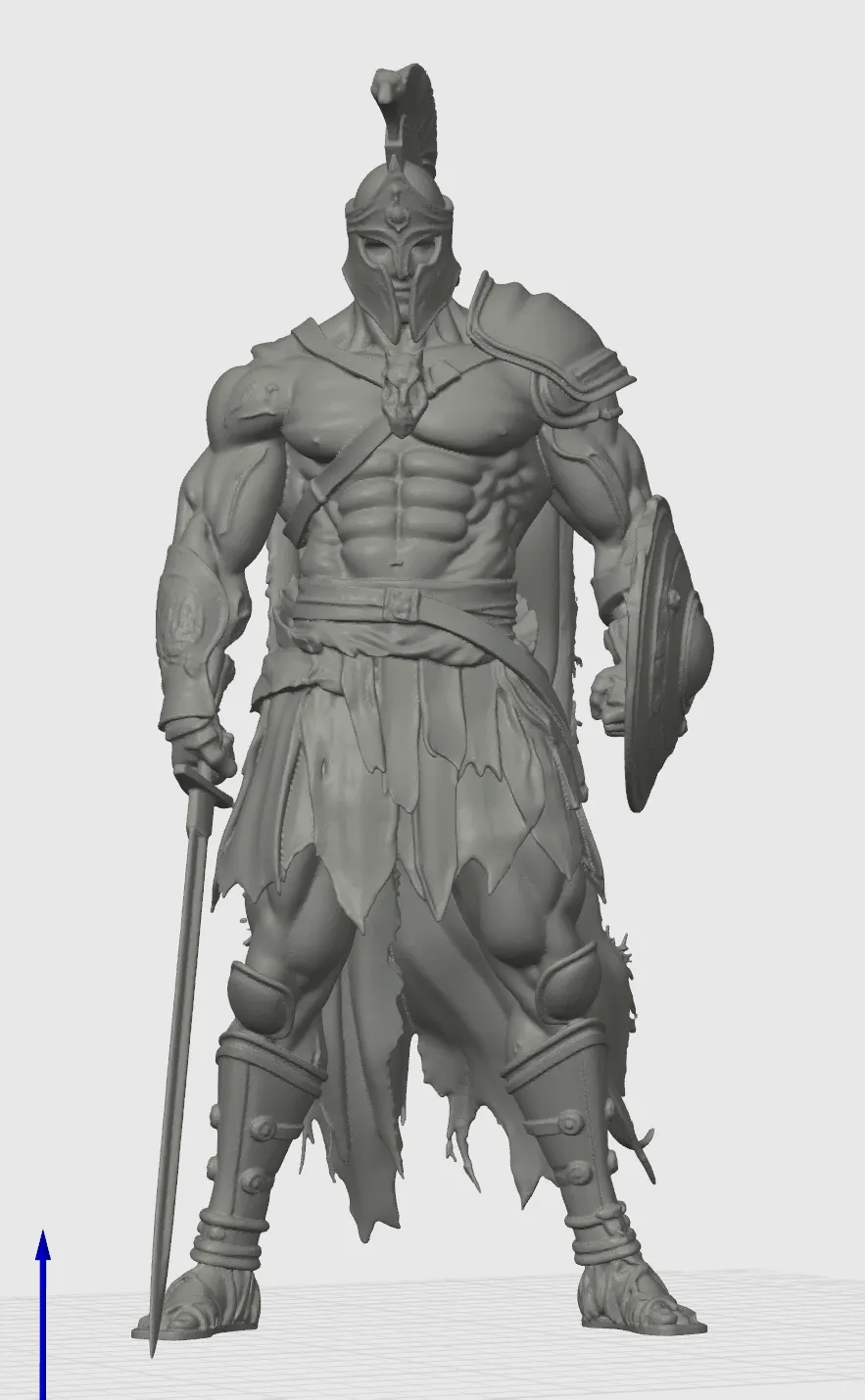 Gladiator of Olympus - Free 3D Print Model - MakerWorld