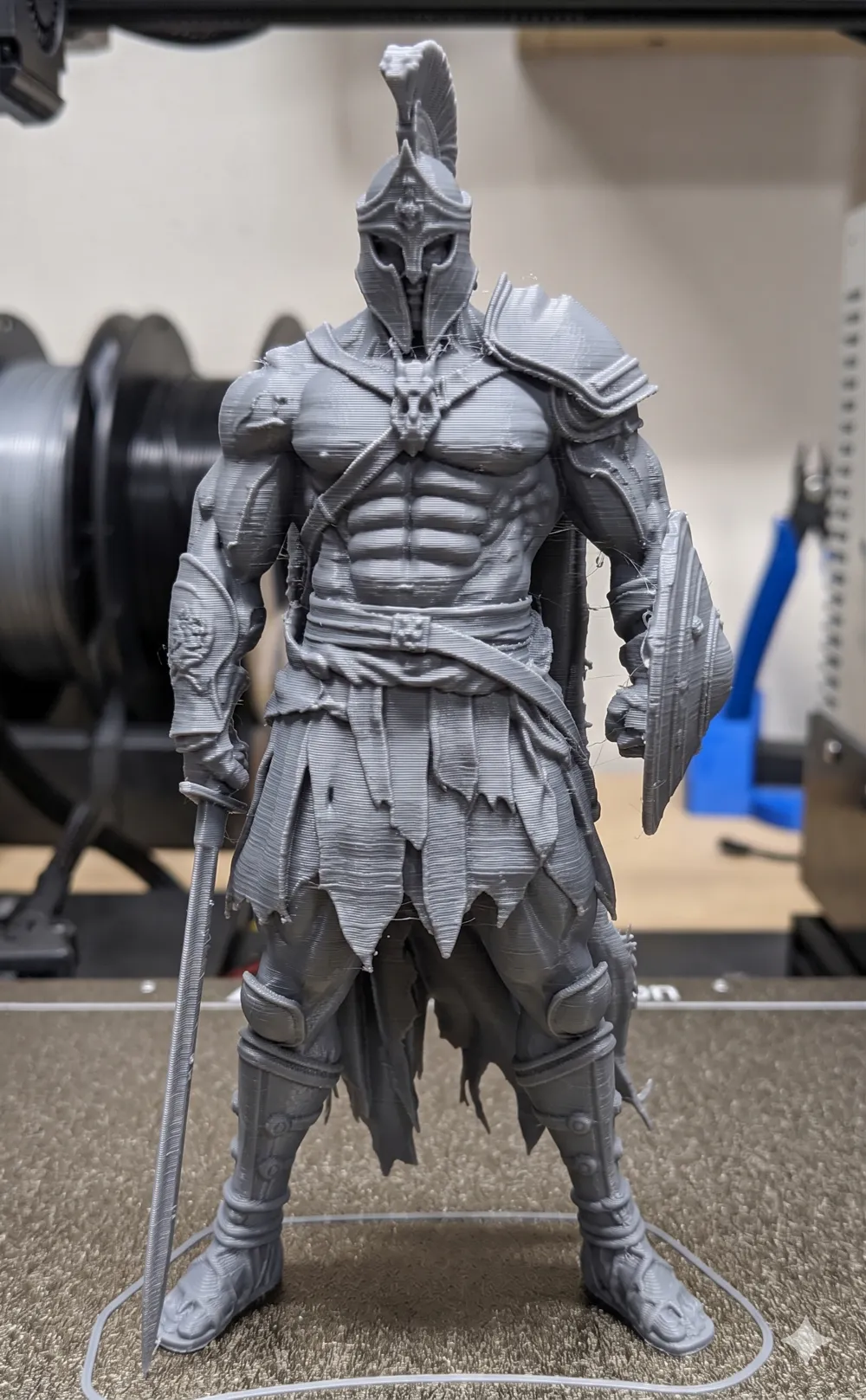 Gladiator of Olympus - Free 3D Print Model - MakerWorld