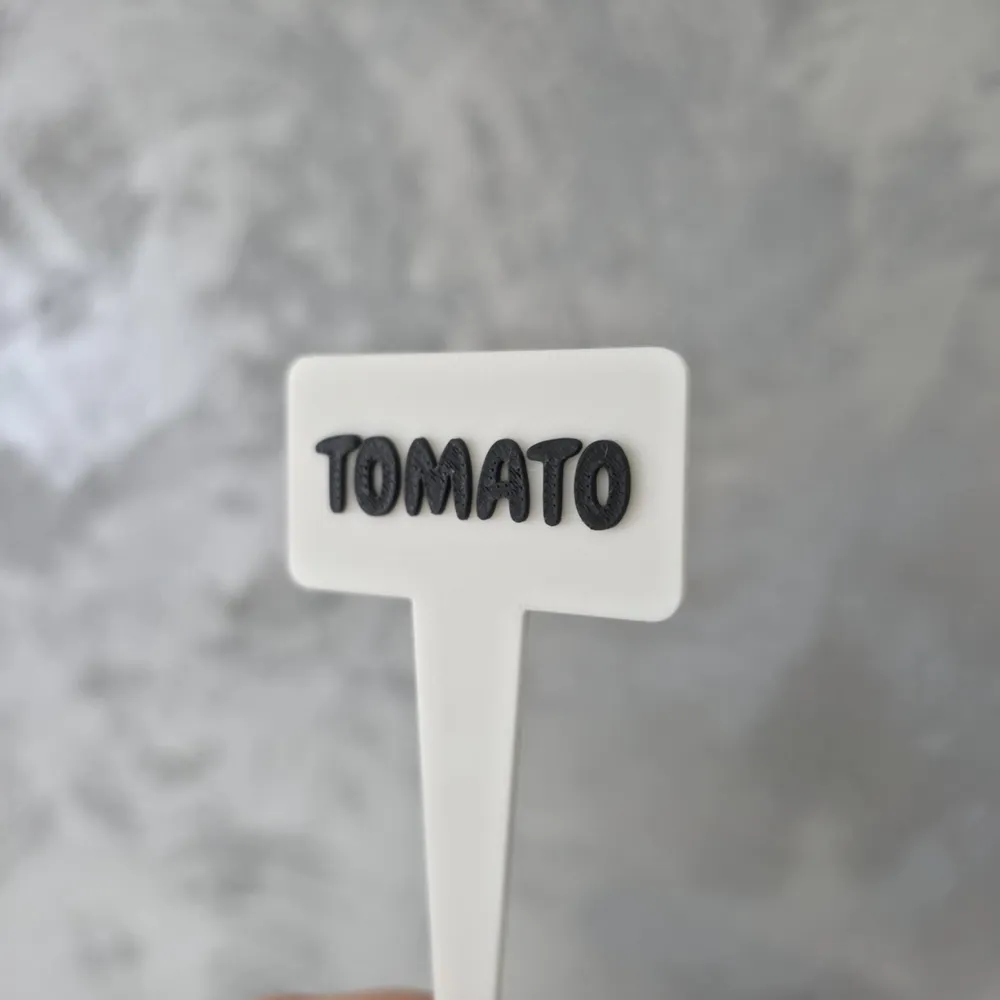Vegetables signs/labels Generator - Free 3D Print Model - MakerWorld