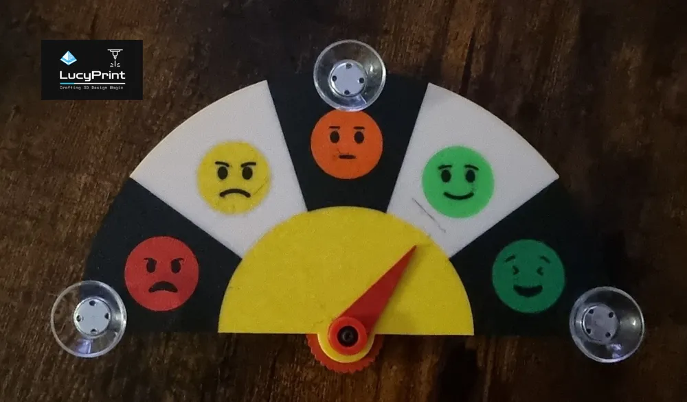 Mood barometer in the car by LucyPrint - MakerWorld