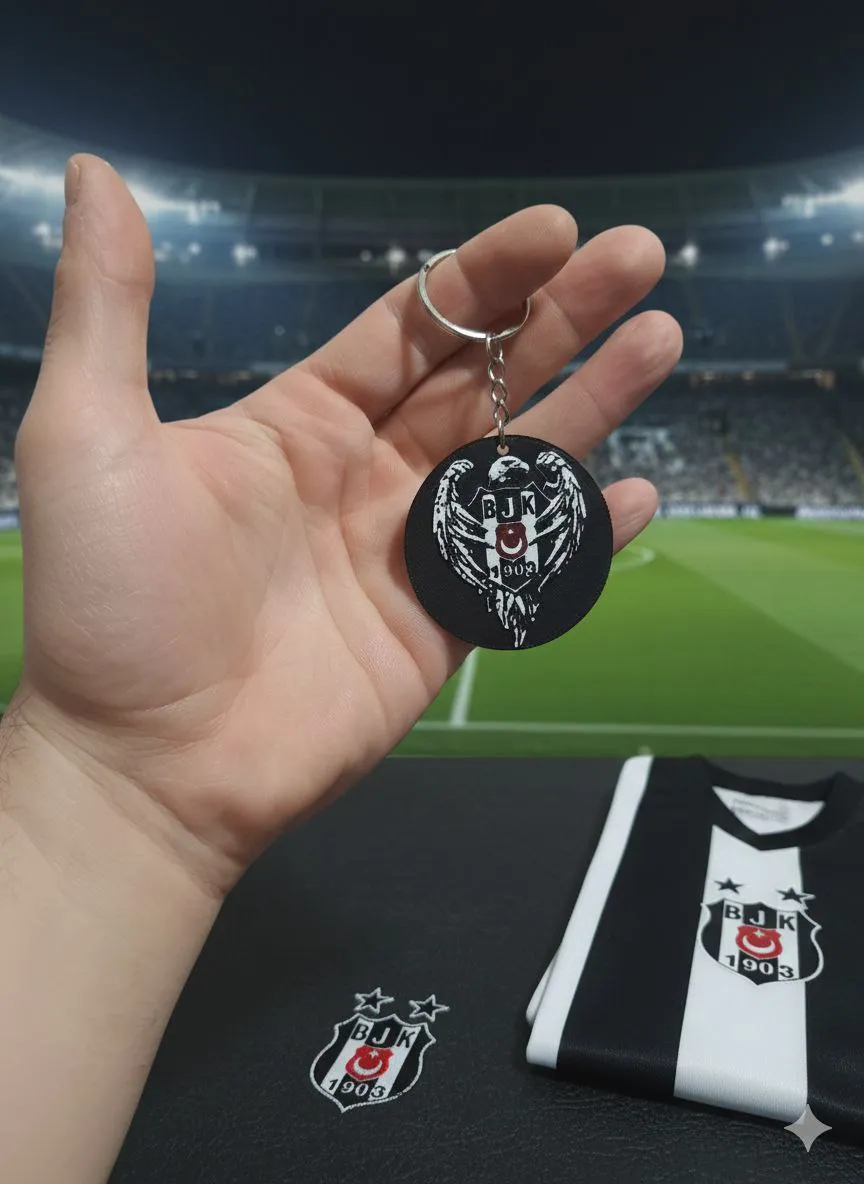 besiktas keychain - Free 3D Print Model - MakerWorld