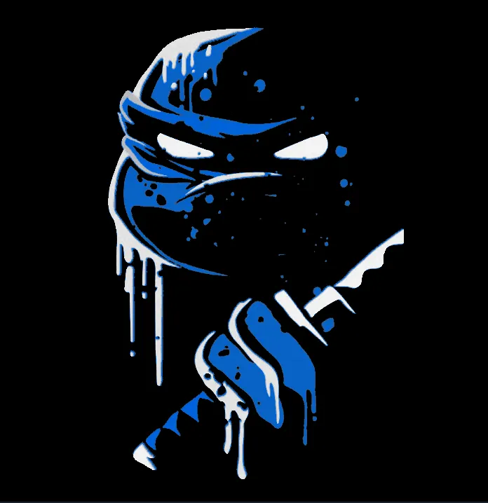 Leonardo / TMNT / Ninja Turtle / Wall Art / 2d art by 3D Prints This ...