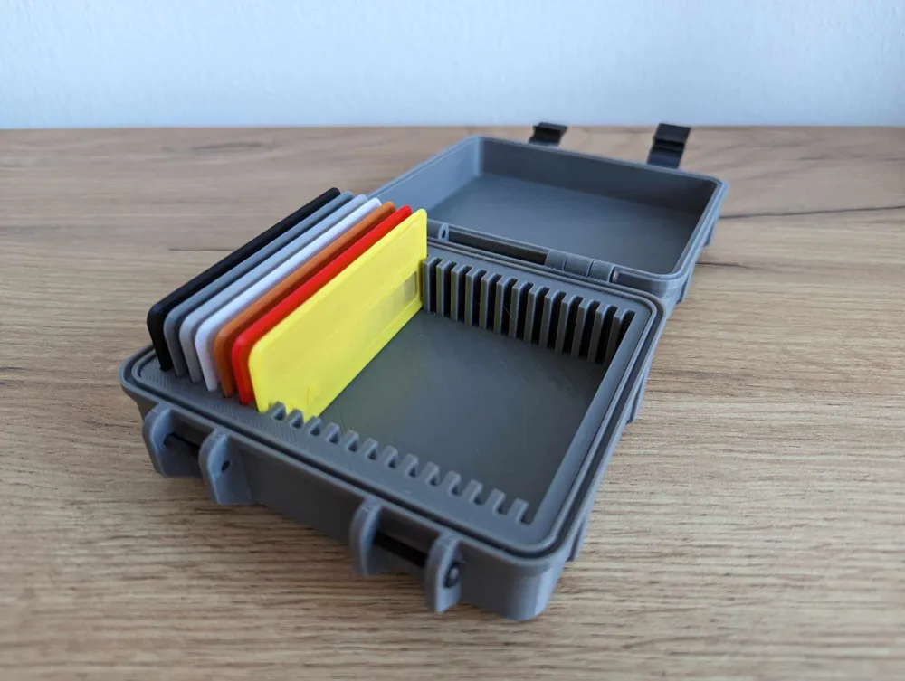 Filament Sample Rugged Box (20 samples) by Mahave MakerWorld: Download ...