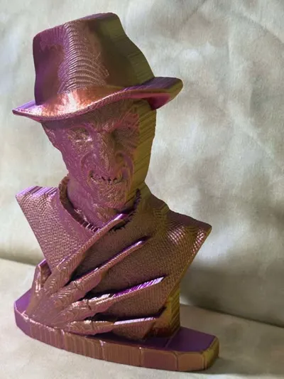 Freddy Krueger Bust Horror Fan Model by JPPrinting MakerWorld: Download ...