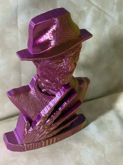 Freddy Krueger Bust Horror Fan Model by JPPrinting MakerWorld: Download ...
