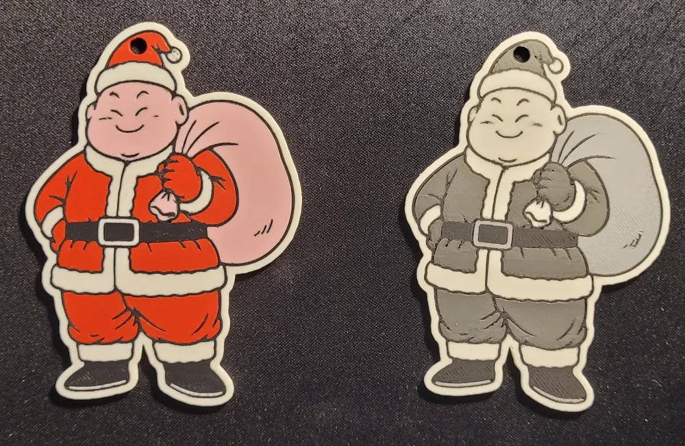 Dragon Ball – Buu Christmas Ornament (Fan Art) - Free 3D Print Model ...