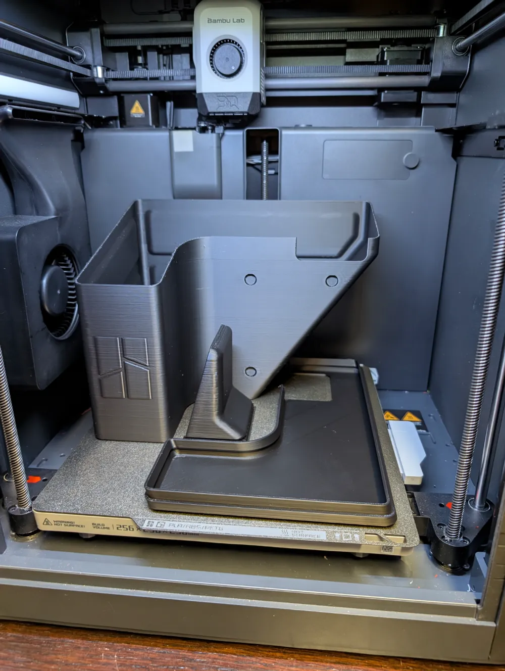 Poop Chute Bin Cat Defender - X1C P1S P1P P2S - Free 3D Print Model ...