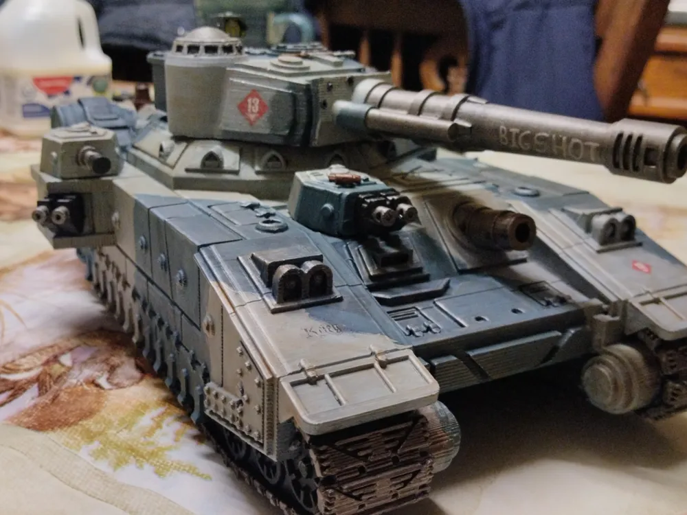 Baneblade Tabletop Scale by Tabletop Handyman MakerWorld: Download Free ...