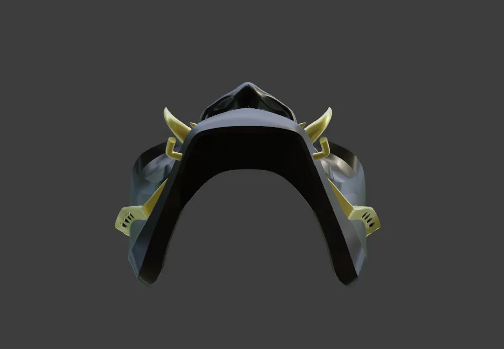 Guardians Scowl - Ghost of Tsushima mask by ShQ@r.Ok - MakerWorld