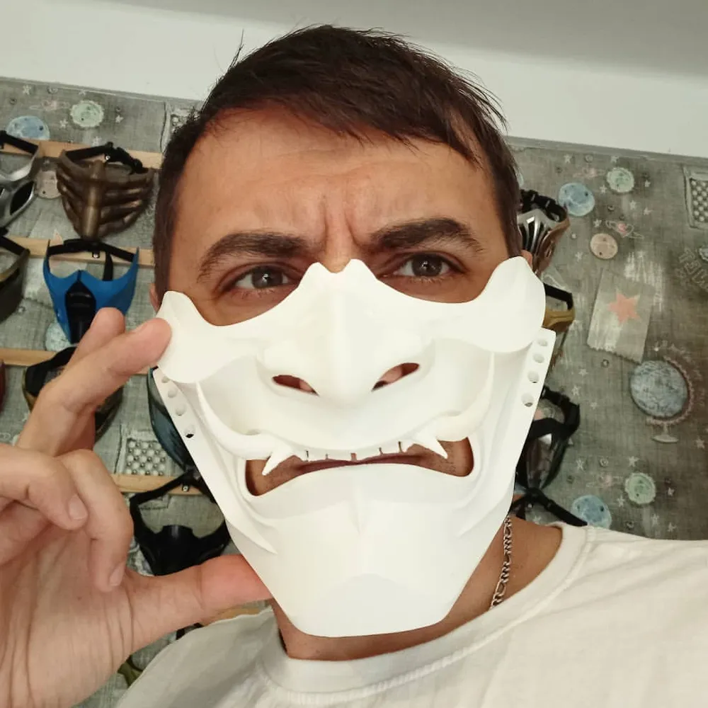 Guardians Scowl - Ghost of Tsushima mask by ShQ@r.Ok MakerWorld ...