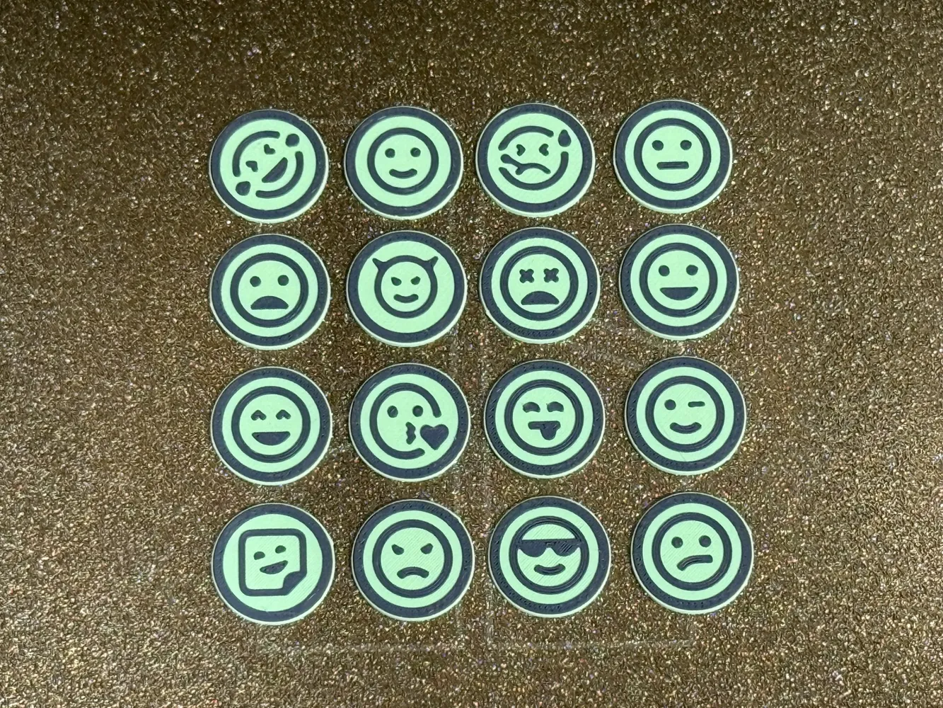 Print Your Mood: Playful Emoji Coin Models by Jason - MakerWorld