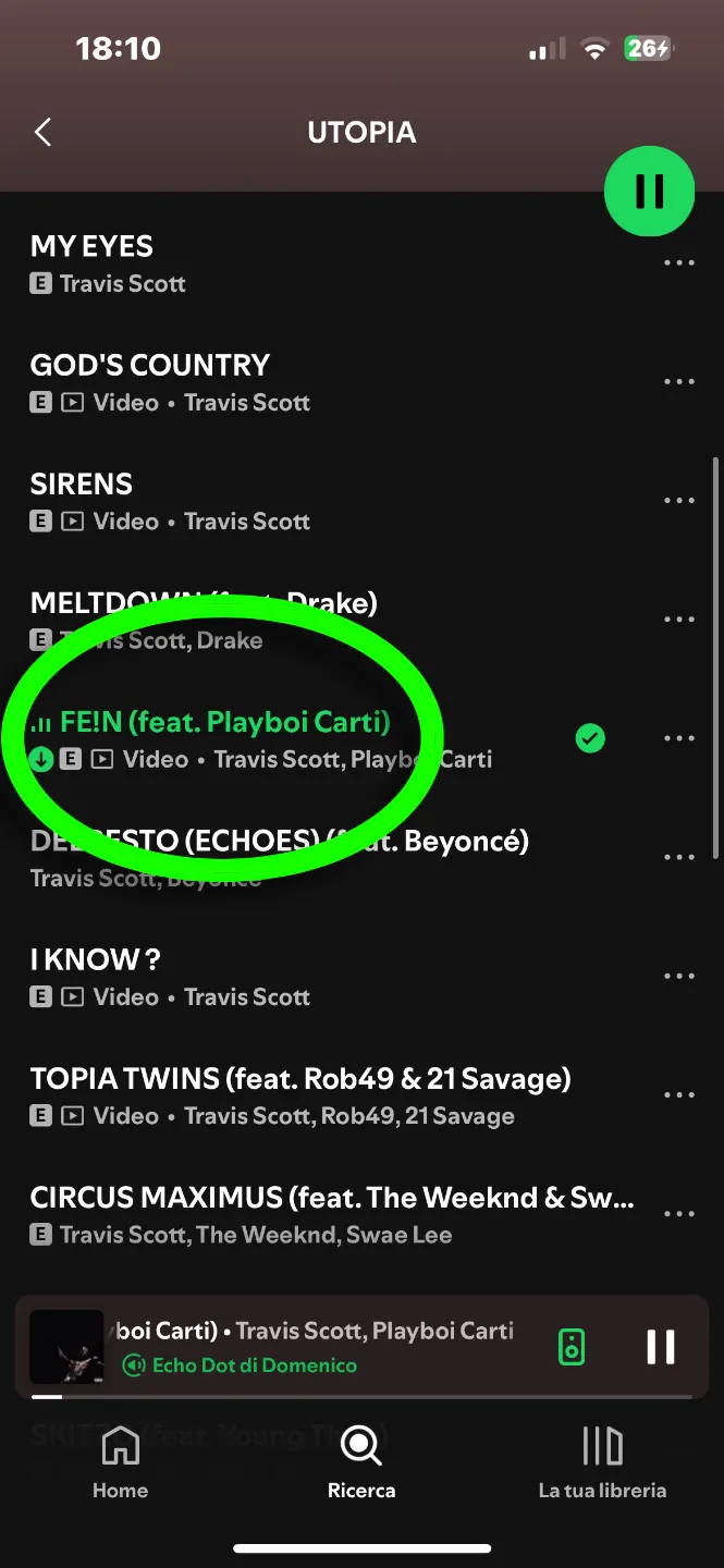 TRAVIS SCOTT FE!N SPOTIFY CODES KEYCHAIN DOM3D by D3D MakerWorld ...