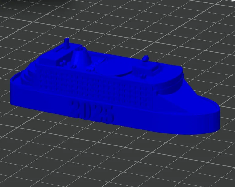 Cruise Ship, 2025, 2026, Blank - Free 3D Print Model - MakerWorld