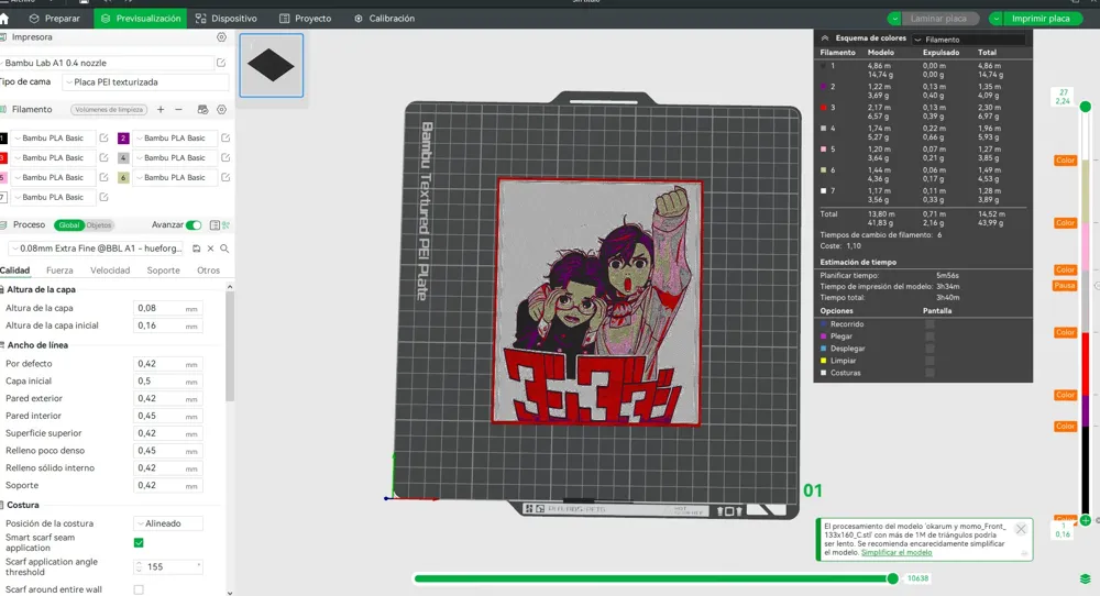 DANDADAN (Okarum and Momo) by benito valentin - MakerWorld