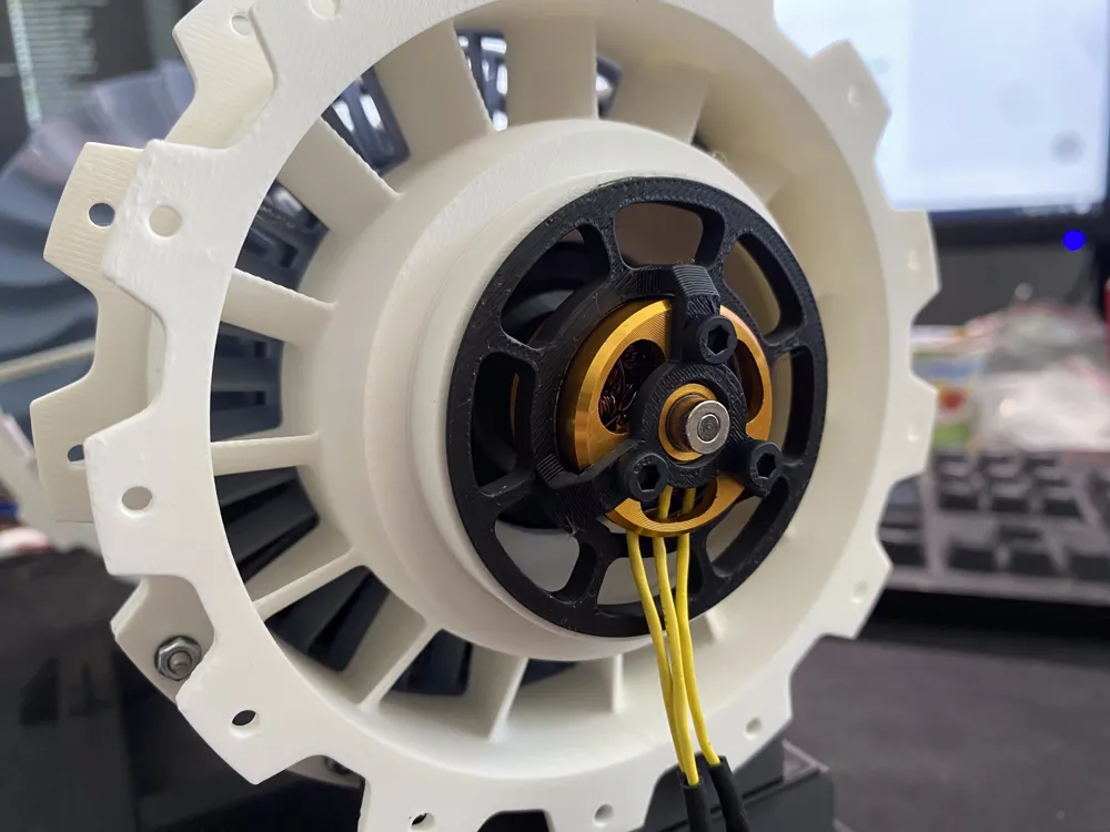 BLDC Motor Mount for 3D Printed Jet Engine Remixed by Joe King - MakerWorld