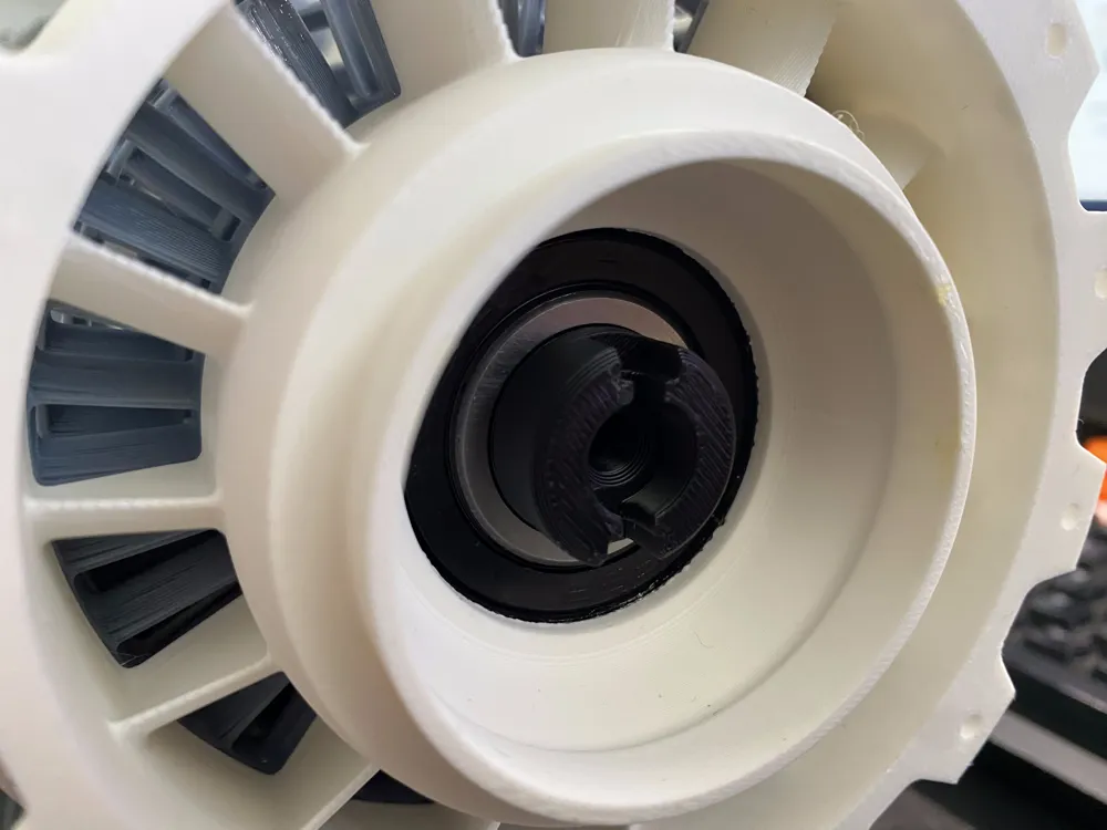 BLDC Motor Mount for 3D Printed Jet Engine Remixed by Joe King - MakerWorld