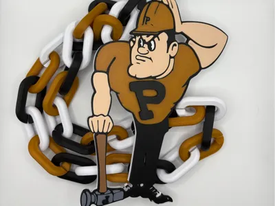 PURDUE PETE HYPE CHAIN - Free 3D Print Model - MakerWorld
