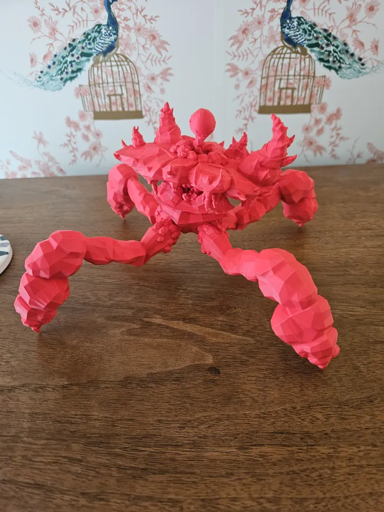 Articulated Marbled Gohma (TOTK) - Free 3D Print Model - MakerWorld