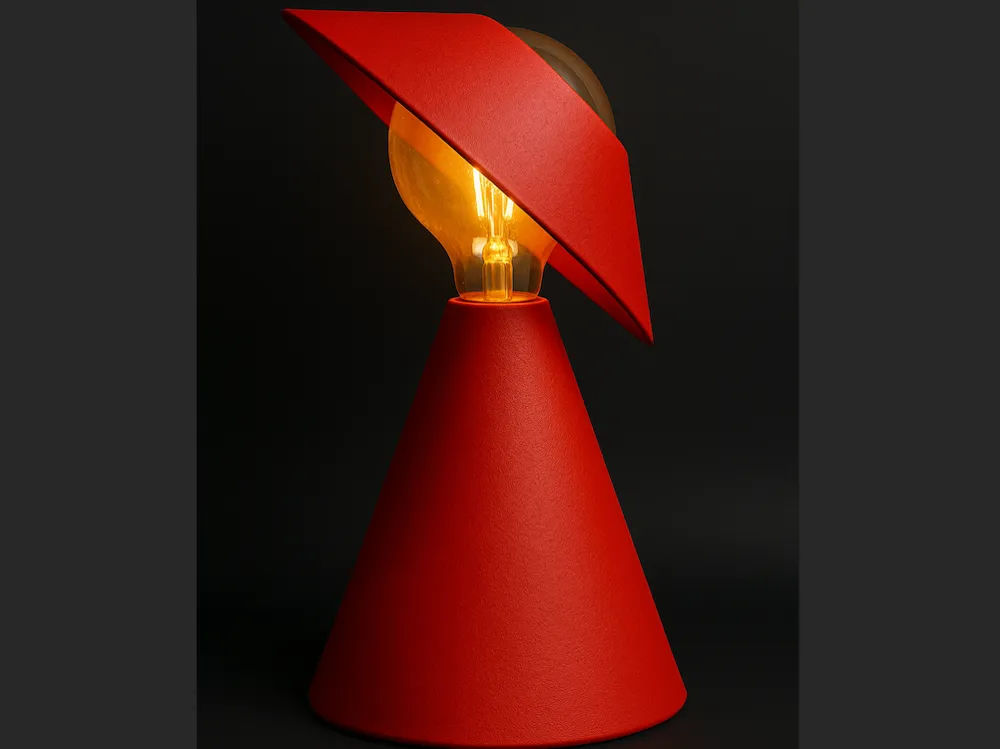 SOSPESA – Sculptural Table Lamp with Tilting Shade by Cipriani 3DesignMakerWorld: Download Free ...