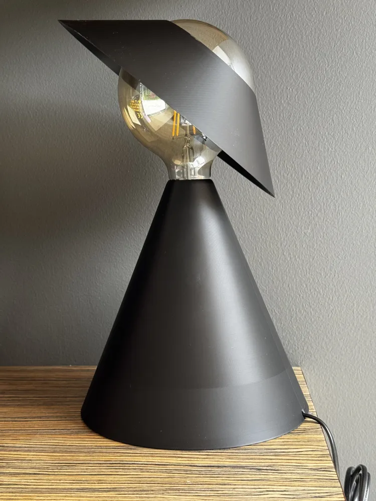 SOSPESA – Sculptural Table Lamp with Tilting Shade by Cipriani 3DesignMakerWorld: Download Free ...