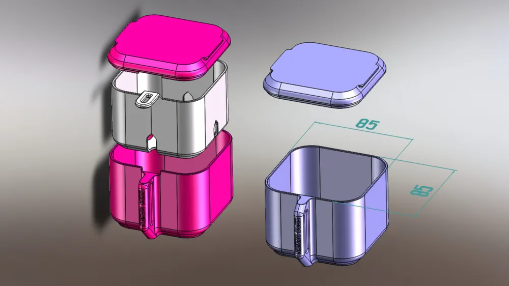 Denture Case - Free 3D Print Model - MakerWorld