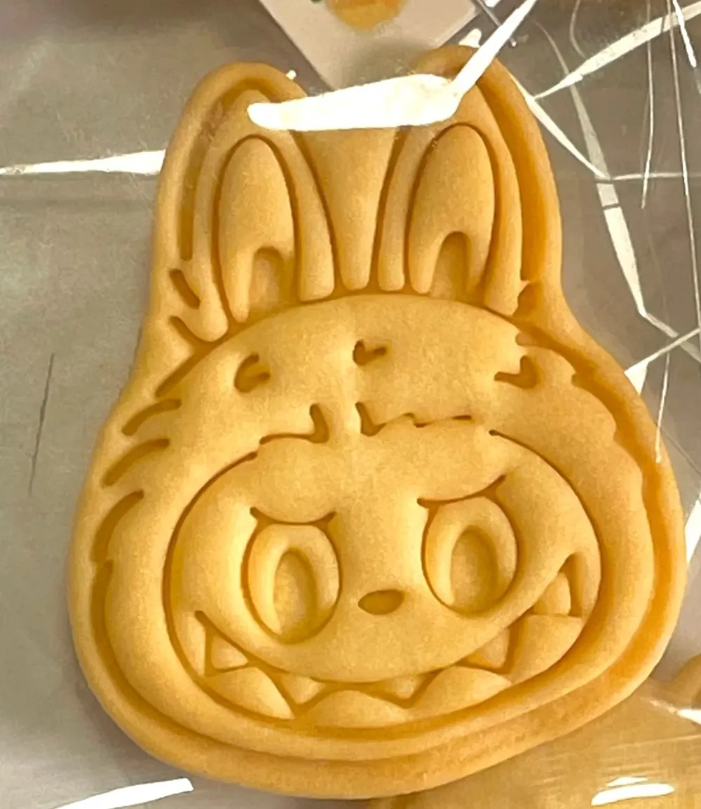 labubu cookie cutter single plate 7 pieces by 炒面分析员 MakerWorld ...