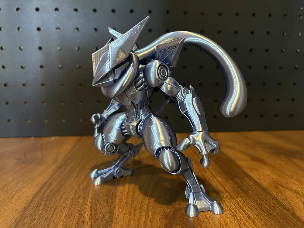 Mecha Pokemon Series Greninja Statue Display - Free 3D Print Model ...