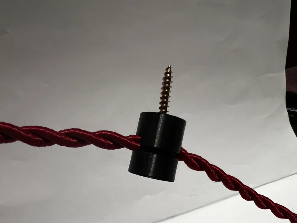 Ceiling cable mount by thdg - MakerWorld