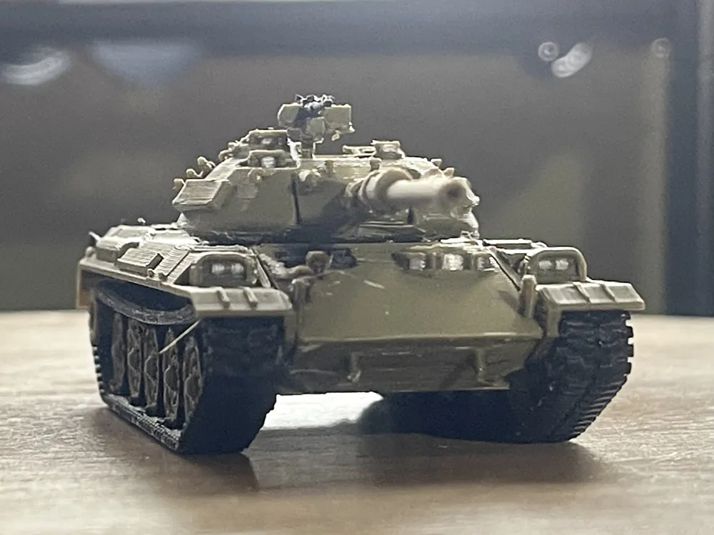 Type 74 Commander MG (Multicolor Included) - Free 3D Print Model ...
