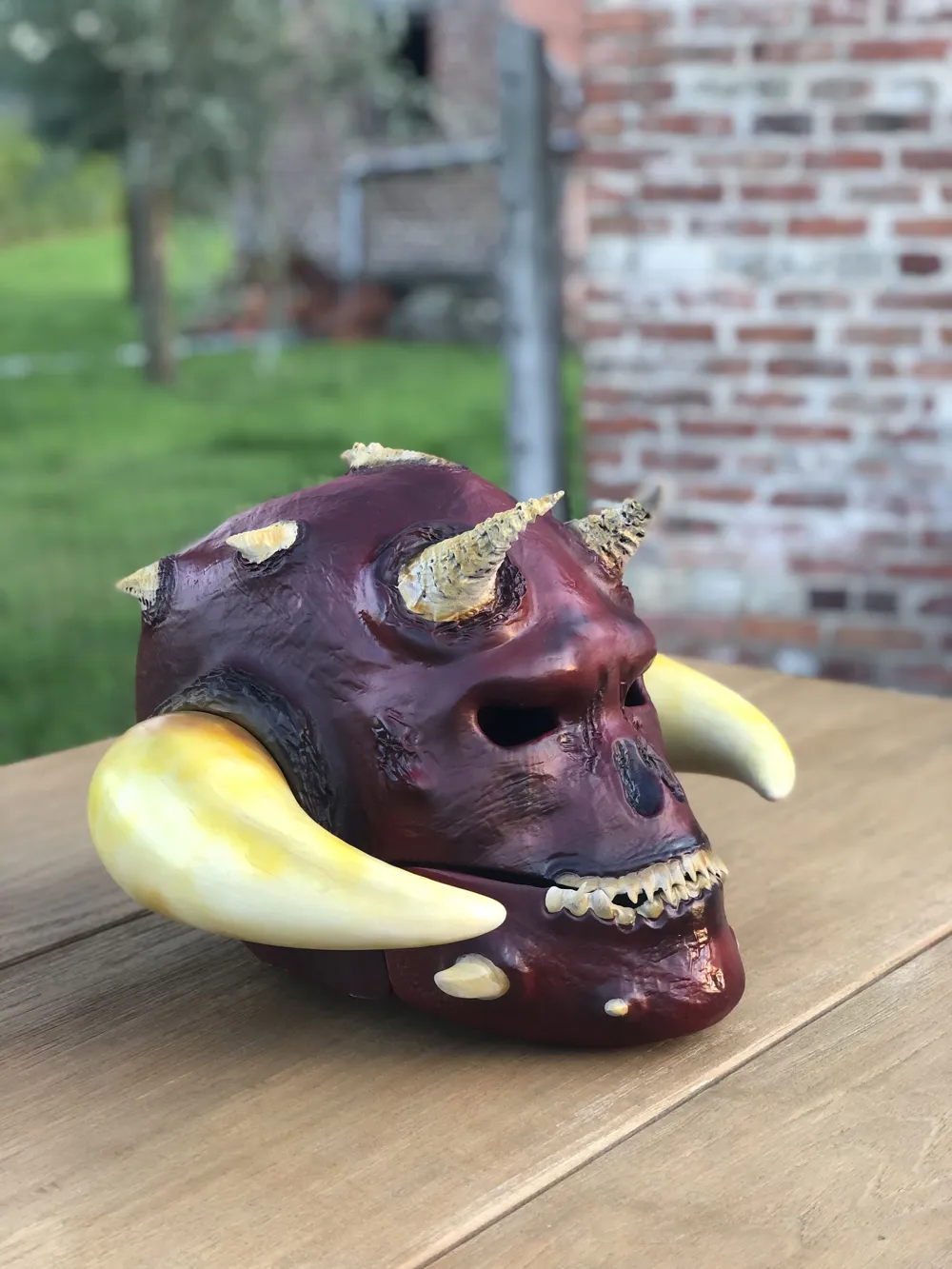 Fantasy Demon Skull Mask for Cosplay & Halloween by JDprintable ...