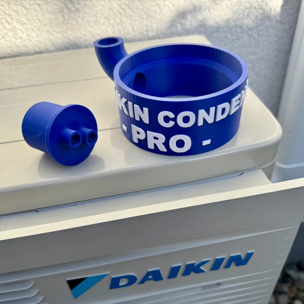 DAIKIN Condensate Adapter Condensate Drain DN100 DN40 - Free 3D Print ...