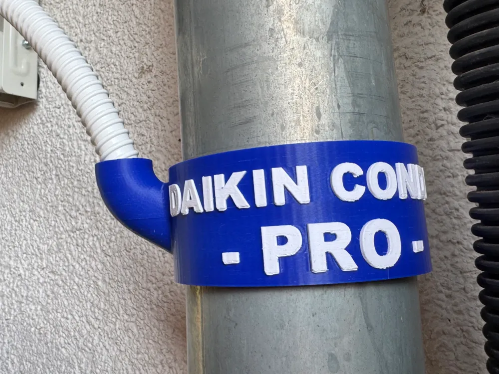 DAIKIN Condensate Adapter Condensate Drain DN100 DN40 - Free 3D Print ...