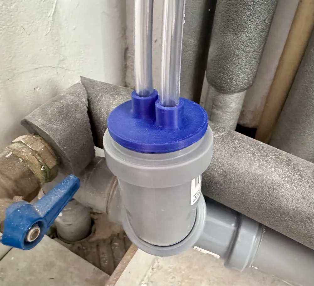 DAIKIN Condensate Adapter Condensate Drain DN100 DN40 - Free 3D Print ...