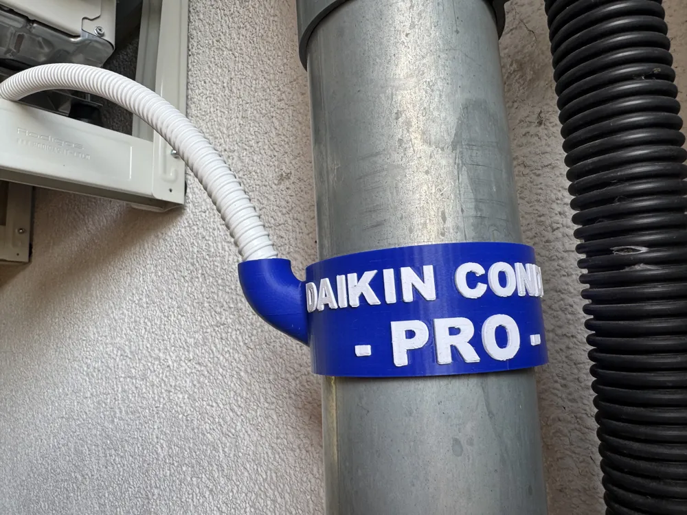 DAIKIN Condensate Adapter Condensate Drain DN100 DN40 - Free 3D Print ...